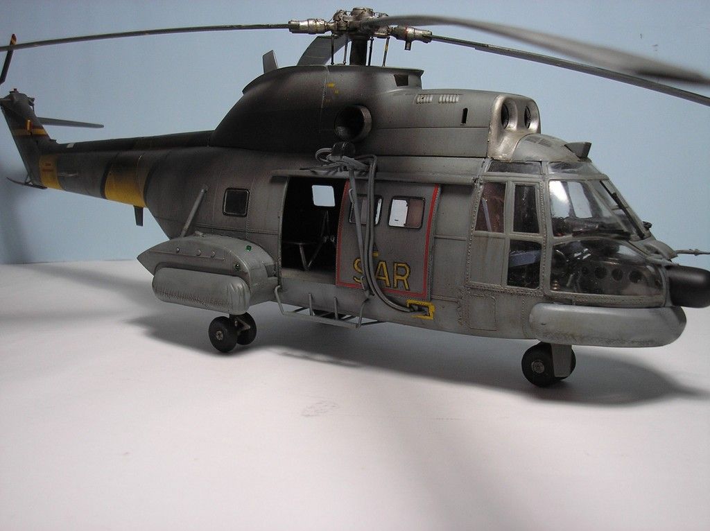 unosetentaydos - SA 330J PUMA del SAR (Revell 1/32) FOTOS FINALES CON PEANA - AVIACION (1:48 y ...